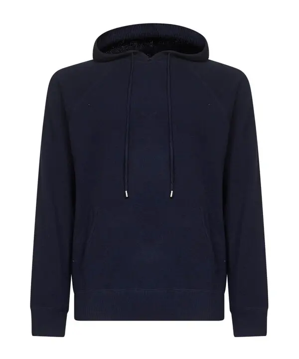 MC2 SAINT BARTH Hooded Raglan Sweater - Blue