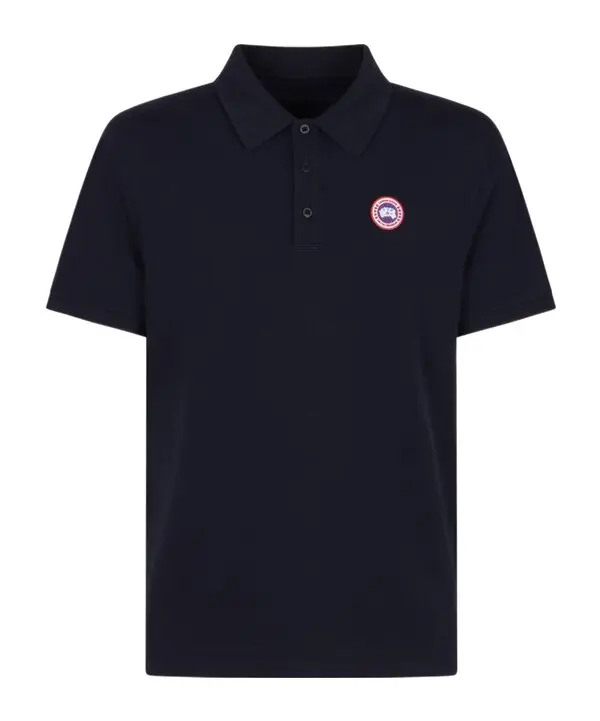 Canada Goose Short-sleeve Polo Shirt - Blue