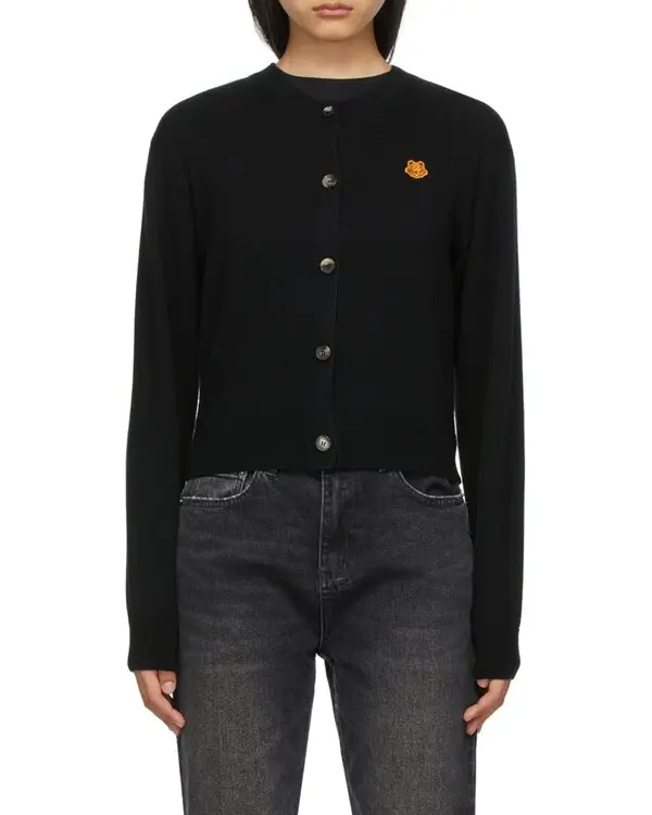 Kenzo Tiger Embroidered Cardigan