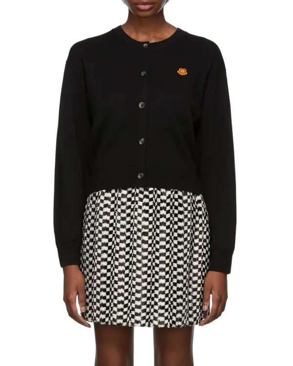 Kenzo Tiger Embroidered Cardigan