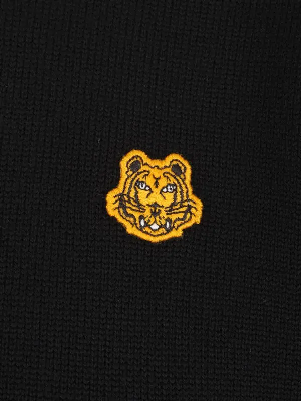 Kenzo Tiger Embroidered Cardigan
