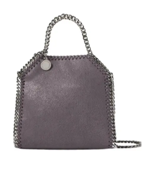 Stella McCartney Falabella Tiny Tote Bag - Bark