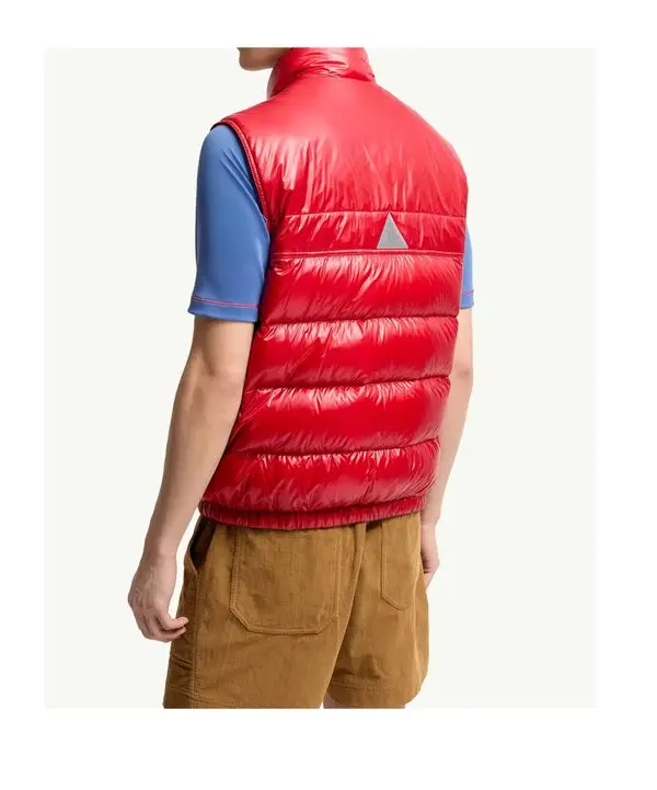 Moncler Uychi Packable Down Gilet - Red