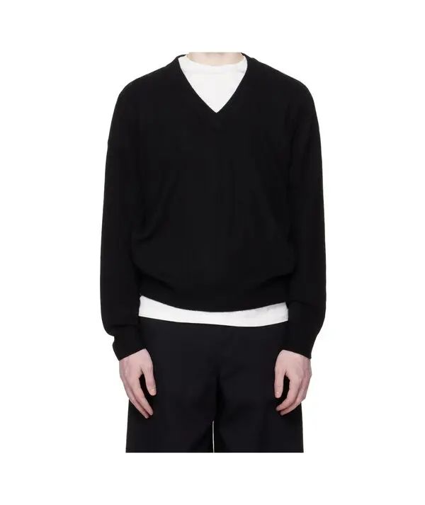 ENTIRE STUDIOS V-neck Sweater - Black