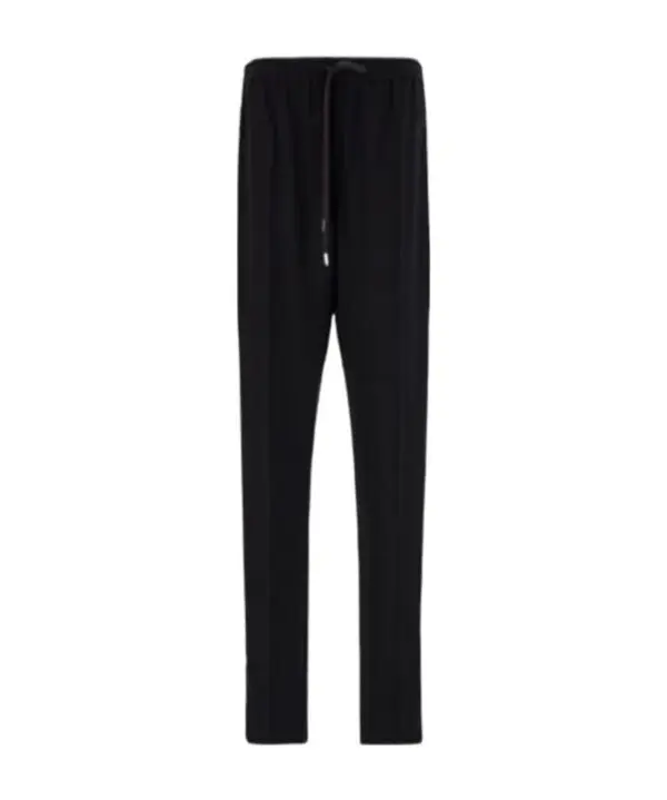 Sportmax Drawstring Sweatpants - Black