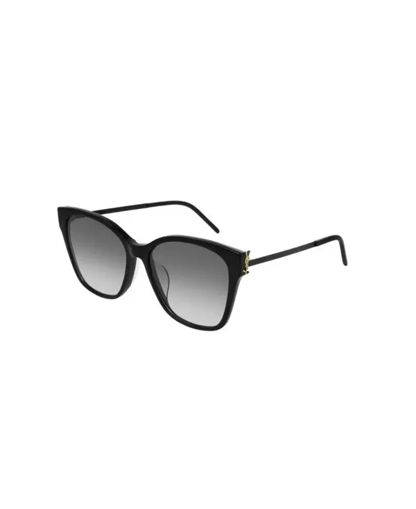 Saint Laurent Square Frame Sunglasses - Black