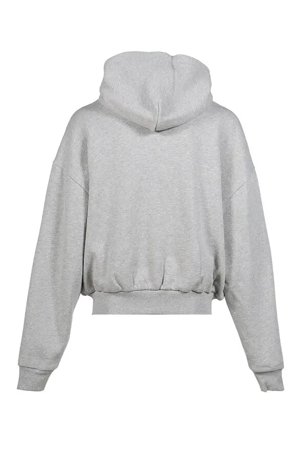 ENTIRE STUDIOS Cotton Zip-up Hoodie - Gray