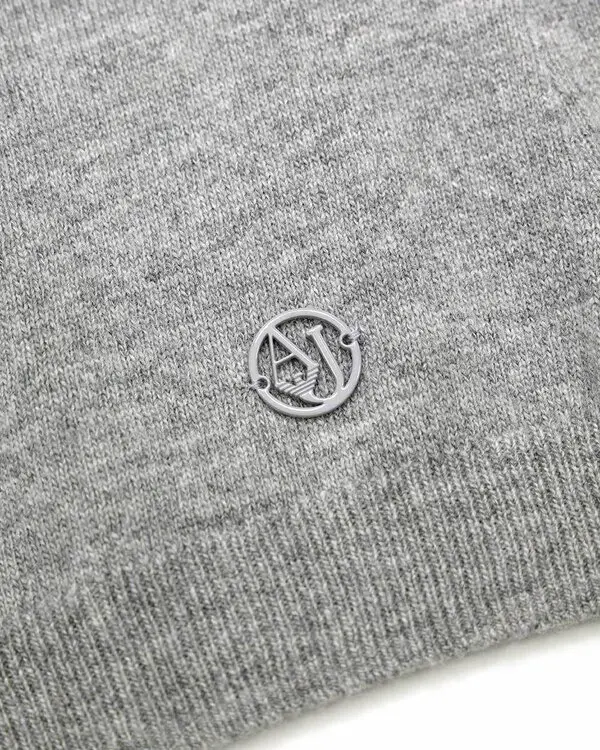 Emporio Armani Single-breasted Knitted Cardigan