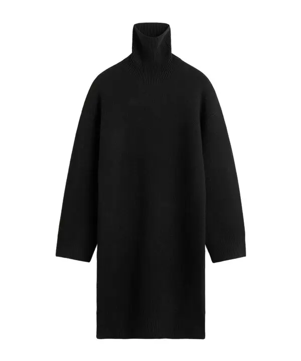 TOTEME Turtleneck Knitted Midi Dress