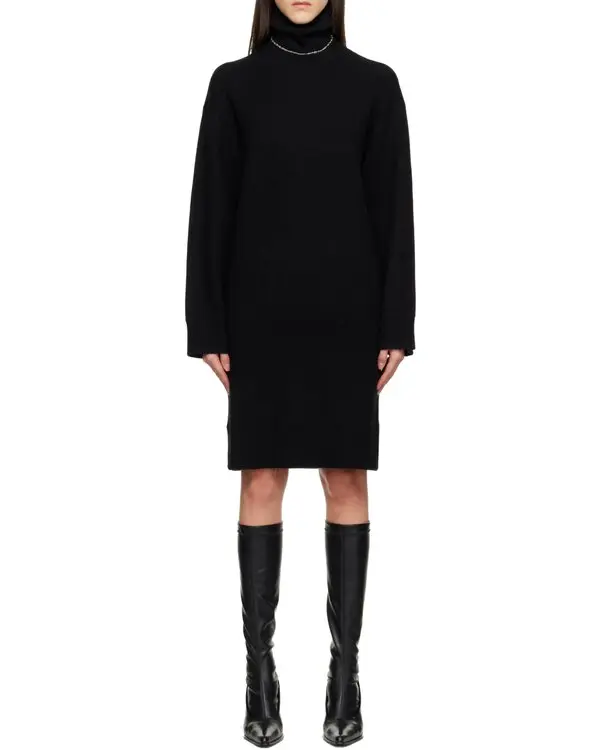 TOTEME Turtleneck Knitted Midi Dress