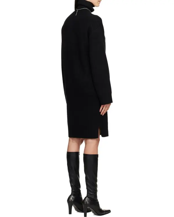 TOTEME Turtleneck Knitted Midi Dress