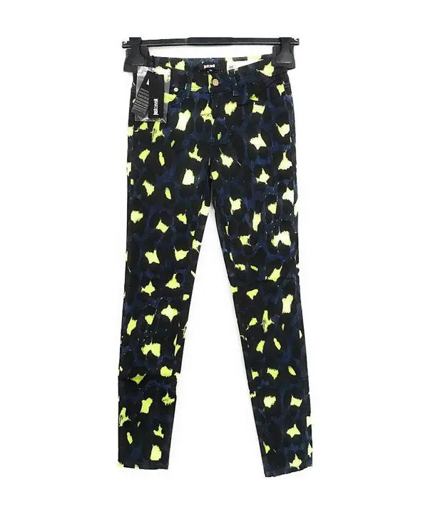 Just Cavalli Skinny Jeans With Leopard Print