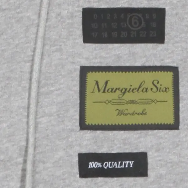 MAISON MARGIELA Zip Hoodie With Patches