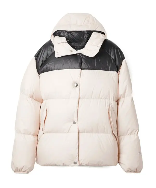 RAG  BONE Rag & Bone Long-sleeved Hooded Down Jacket
