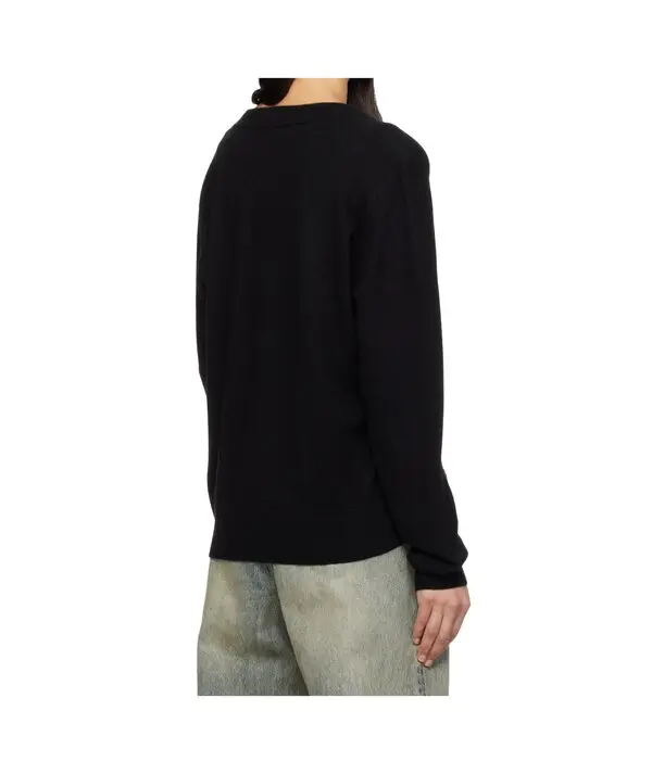 ENTIRE STUDIOS V-neck Sweater - Black