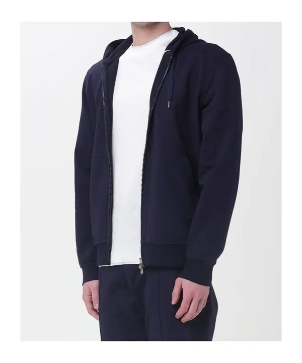Brunello Cucinelli Zip-up Drawstring Hoodie