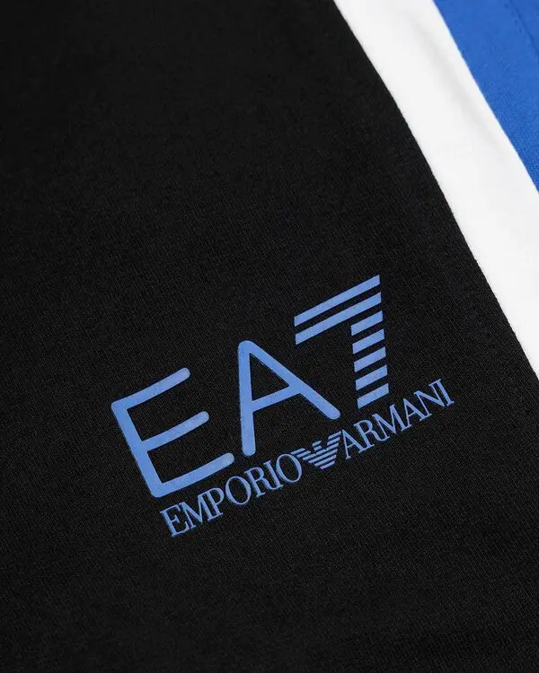 EA7 Logo Side Striped Sweatpants