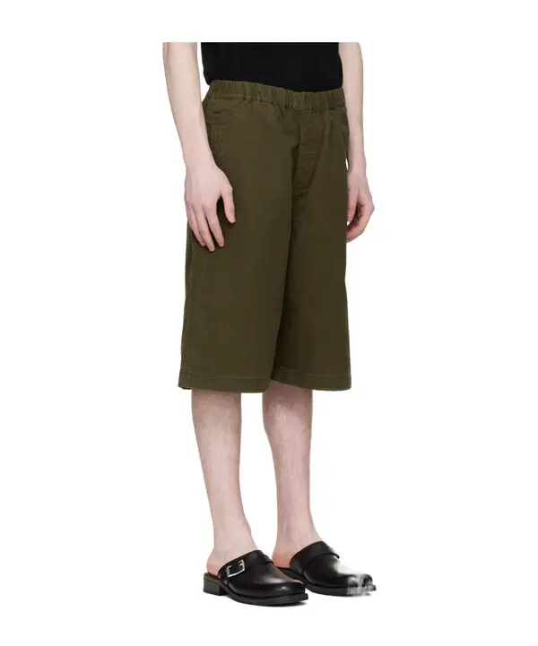ENTIRE STUDIOS Boxing Shorts - Pine