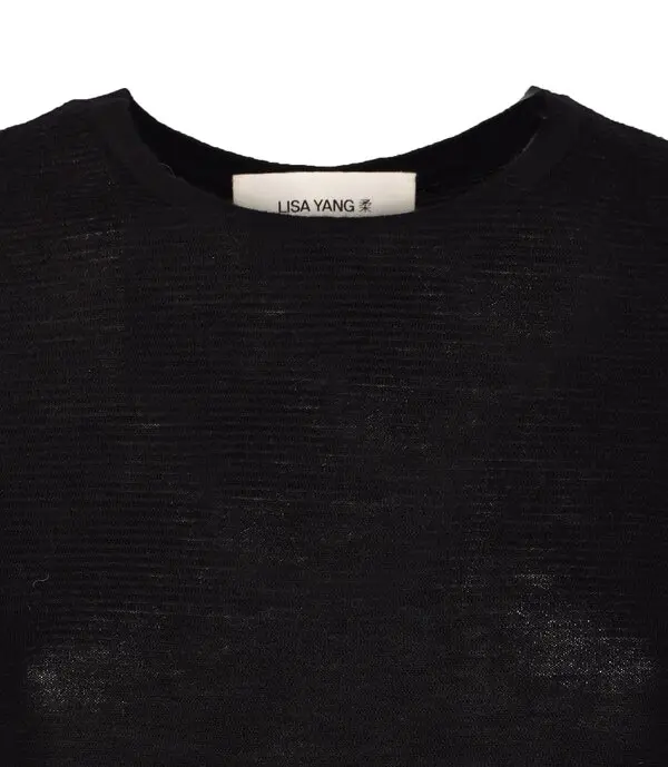 LISA YANG Ira Crewneck T-shirt - Black