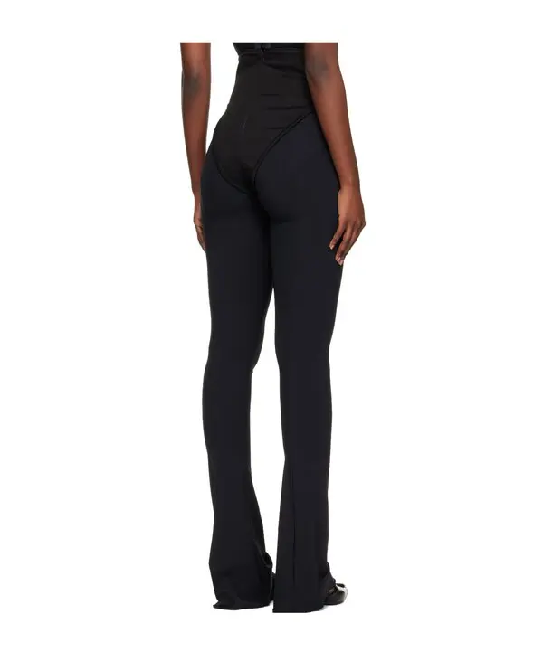 KNWLS Patchwork Front Pleat Pants