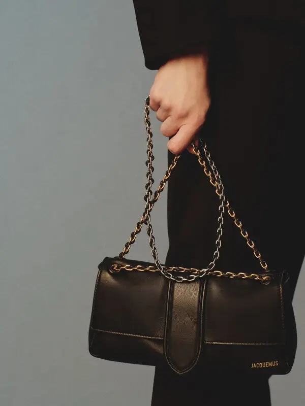 Jacquemus Bambino Baguette Bag - Black