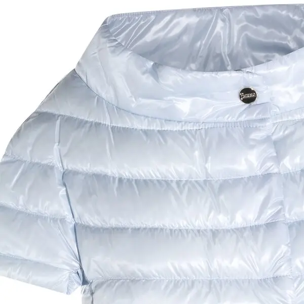 Herno Greta Short-sleeved Quilted Jacket - White