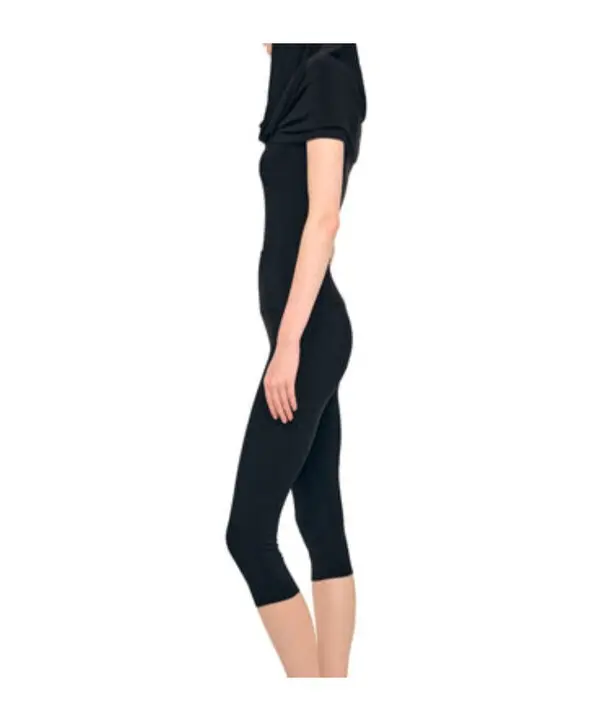 Norma Kamali Off-shoulder Draped Bodysuit Top