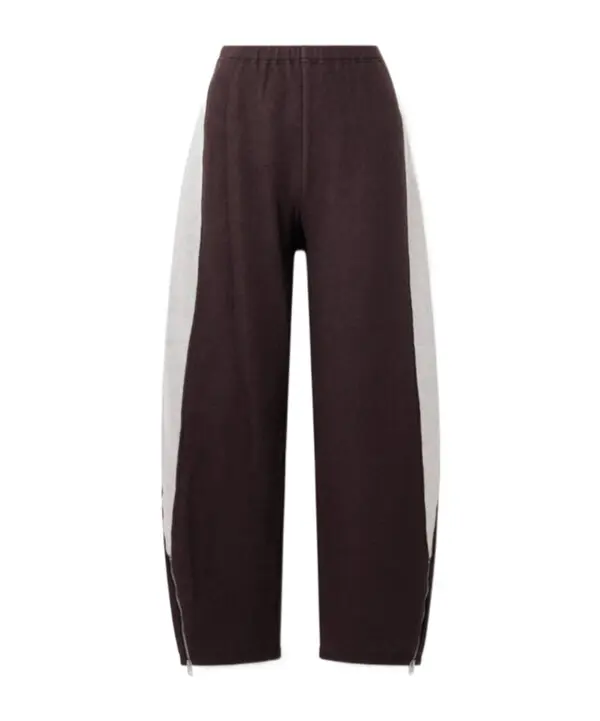 Tory Burch Striped Track Pants - Black