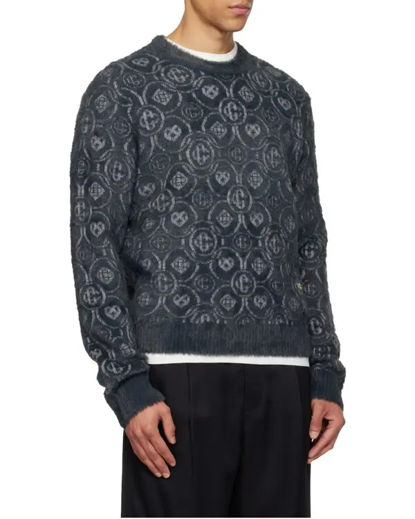 Casablanca Logo-pattern Knitted Jumper