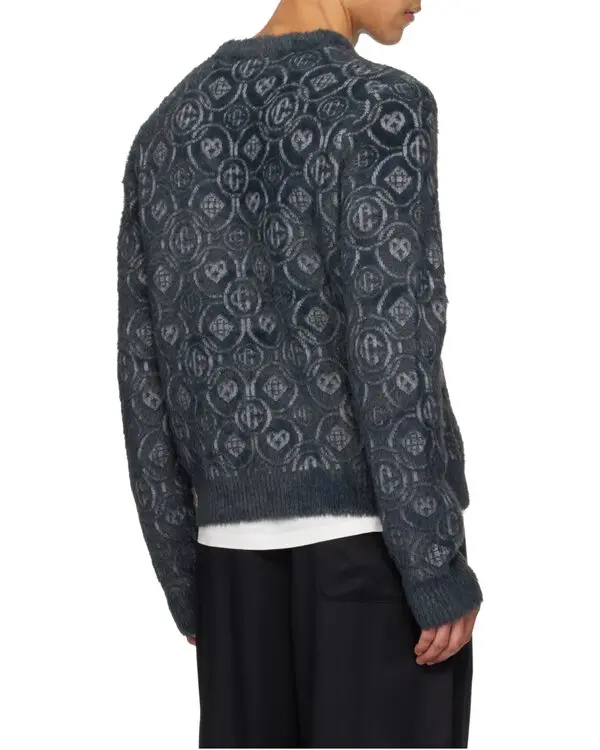 Casablanca Logo-pattern Knitted Jumper
