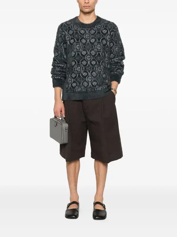 Casablanca Logo-pattern Knitted Jumper