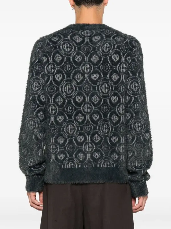 Casablanca Logo-pattern Knitted Jumper