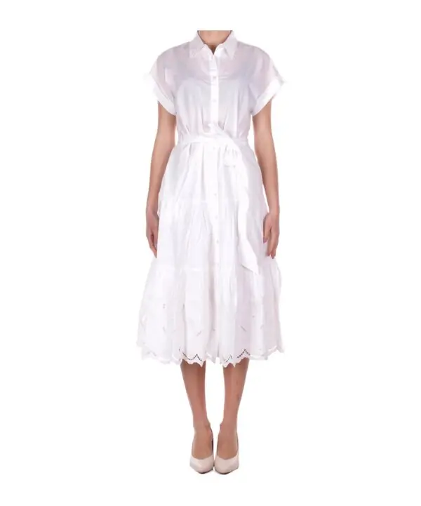 Ralph Lauren Short Sleeve Belted Shirt Dress