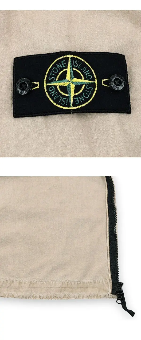 Stone Island Logo Patch Pocket Detail Shirt - Desert