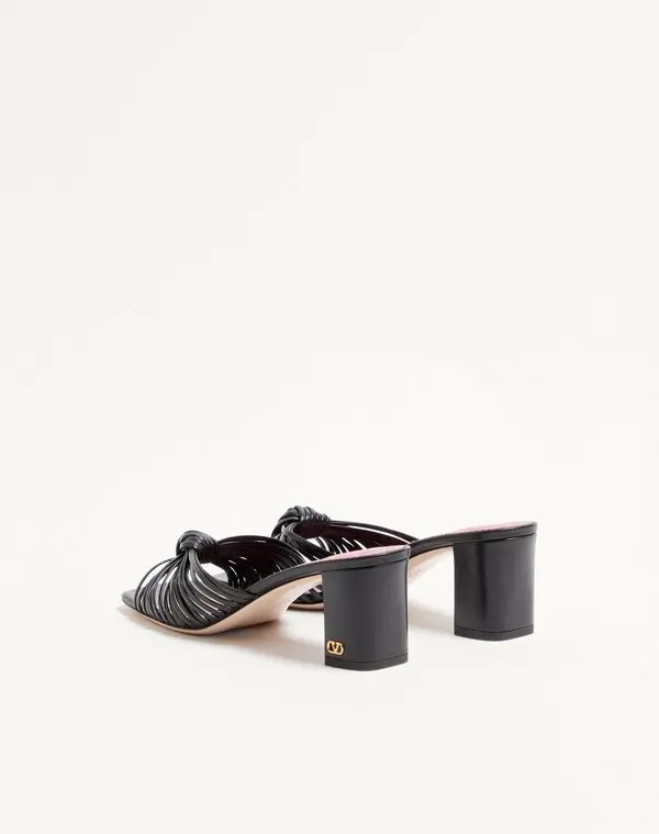 Valentino Garavani Annet Kidskin Slide Sandal 60mm