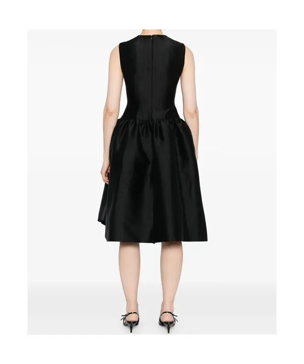 SHUSHU/TONG Sleeveless Smocked Panel Dress