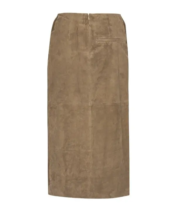 ROTATE BY BIRGER CHRISTENSEN Midi Pencil Skirt With Front Slit