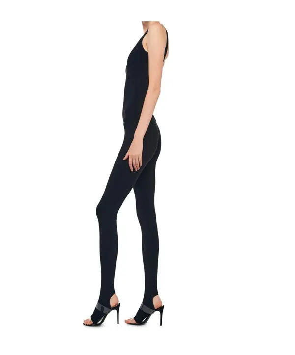 Norma Kamali Sleeveless Jumpsuit With X Cutout