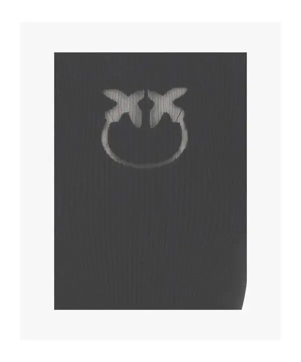 Pinko Logo Detailed Cropped Jumper