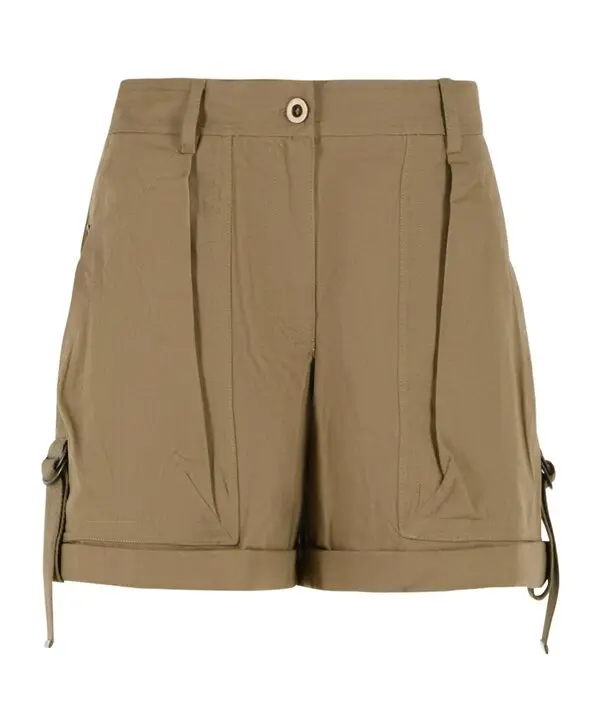 Isabel Marant Étoile Drawstring Cuffed Shorts - Brown