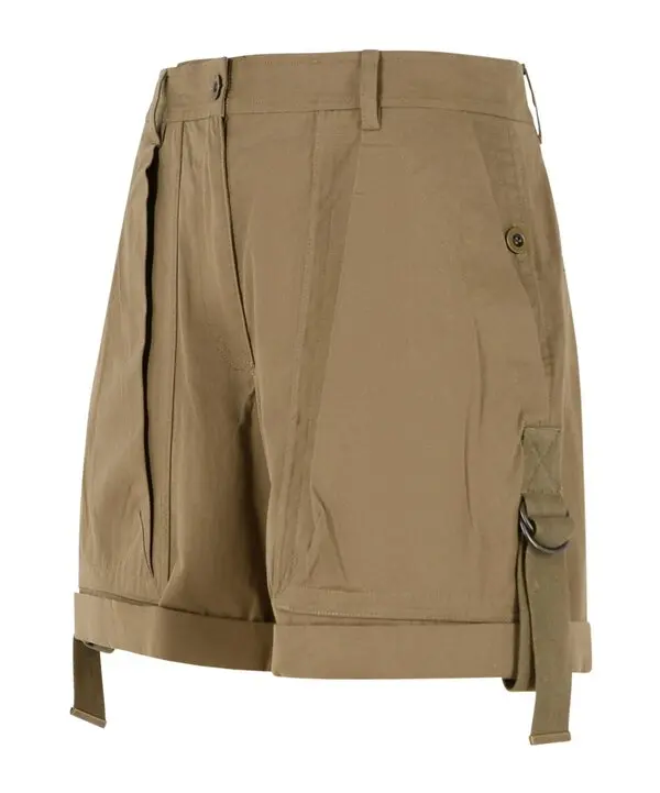 Isabel Marant Étoile Drawstring Cuffed Shorts - Brown