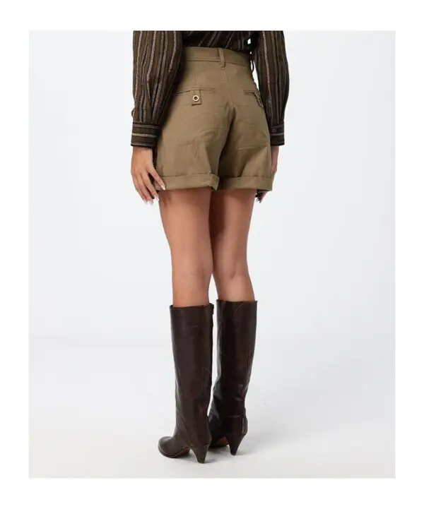 Isabel Marant Étoile Boniza Utility Shorts - Khaki