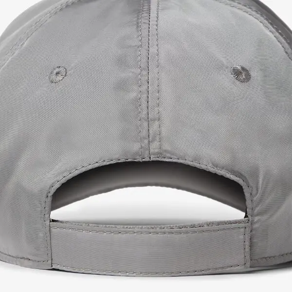Fendi Baseball Cap With Ff Logo - Grey