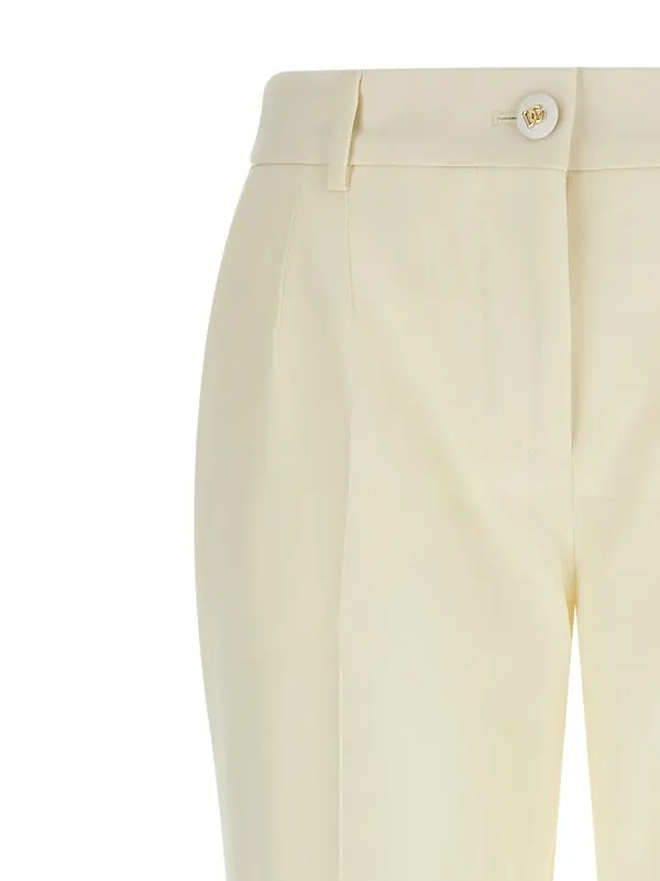 Dolce & Gabbana Tailored Pressed Crease Pants - Nude