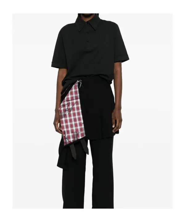 MAISON MARGIELA Logo-embroidered Polo Shirt