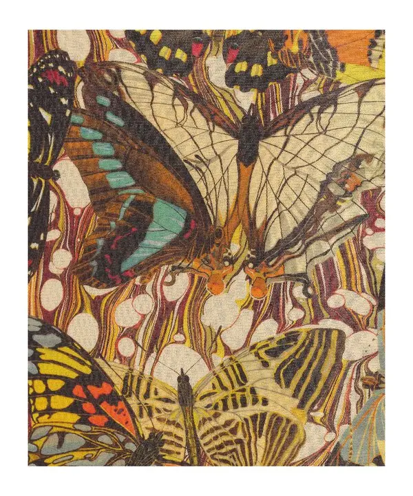 JEAN PAUL GAULTIER Printed Elasticized Midi Skirt