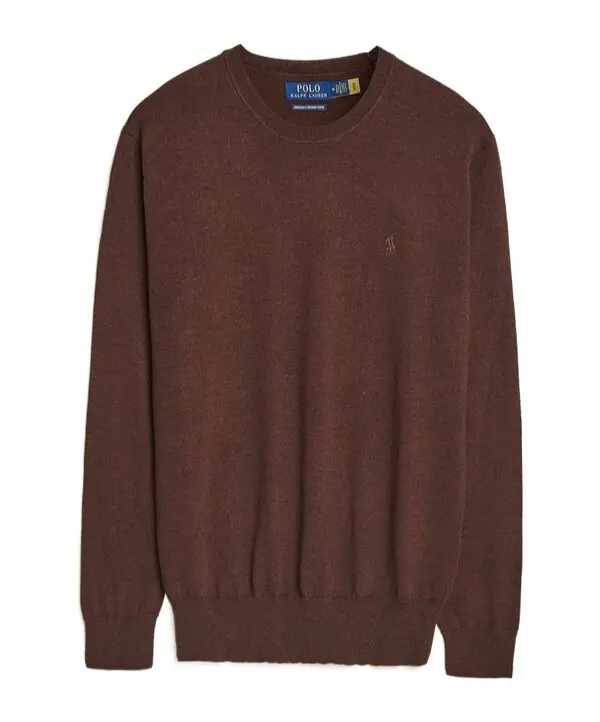 Polo Ralph Lauren Merino Wool Crew-neck Pullover - Red