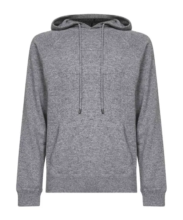 MC2 SAINT BARTH Drawstring Hooded Sweater - Grey