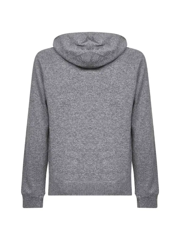 MC2 SAINT BARTH Drawstring Hooded Sweater - Grey