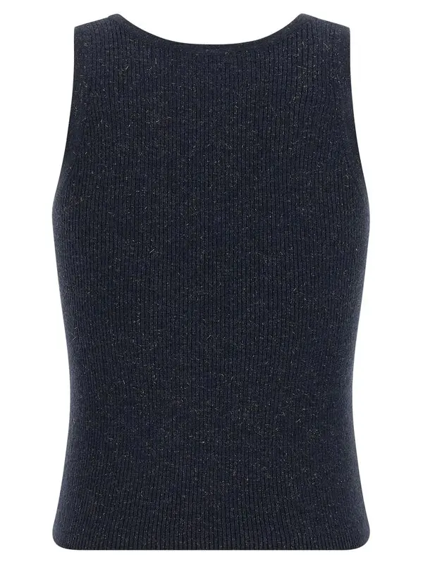 Brunello Cucinelli Sleeveless Knit Tank Top
